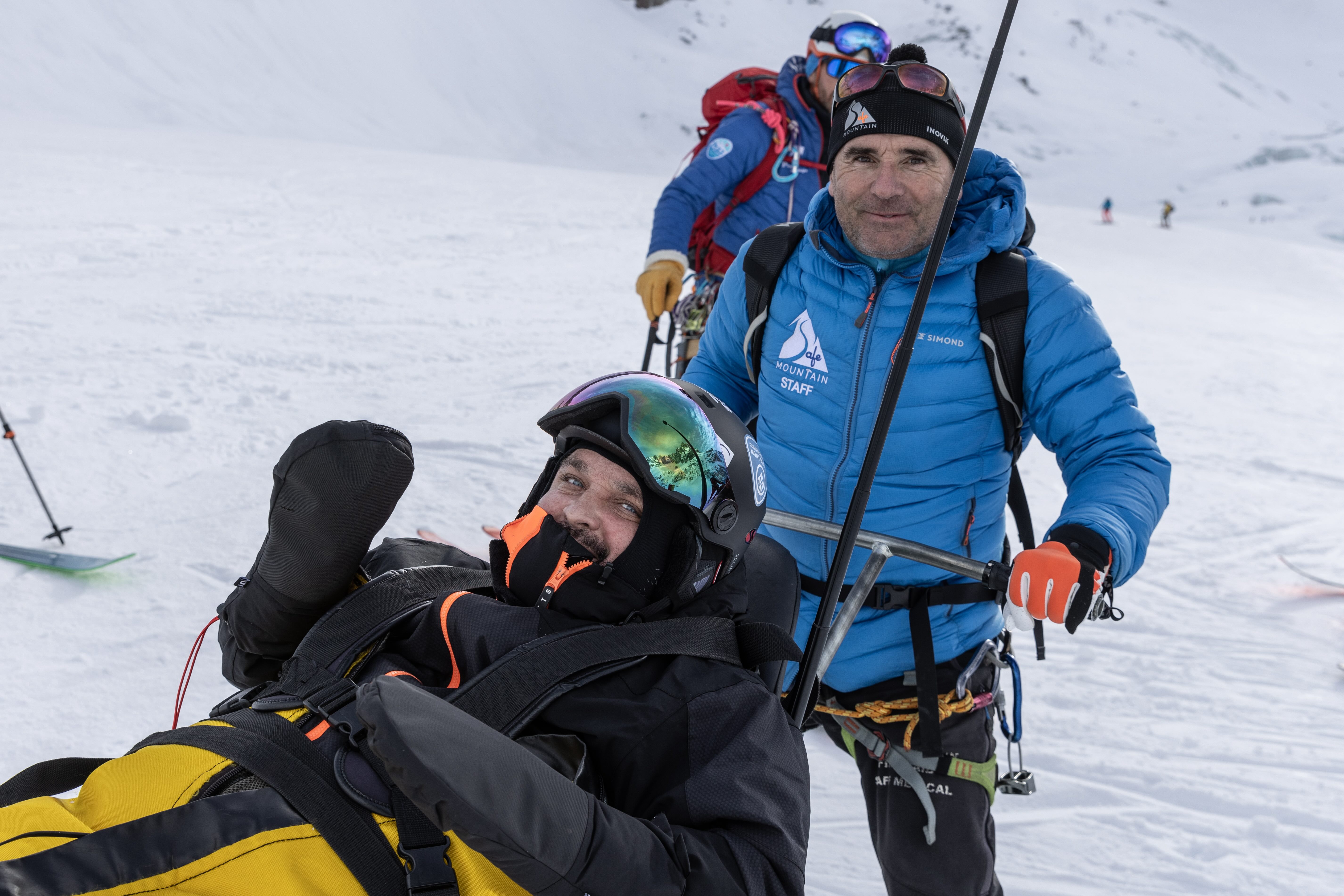 Tony Moggio, une belle descente de la Vallée Blanche pour l'inclusion ...