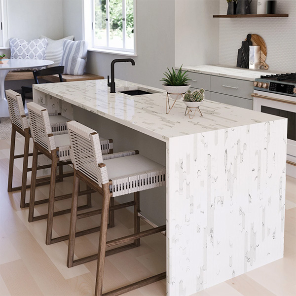 Erva Kitchen Cabinets, Granite and Quartz Countertops