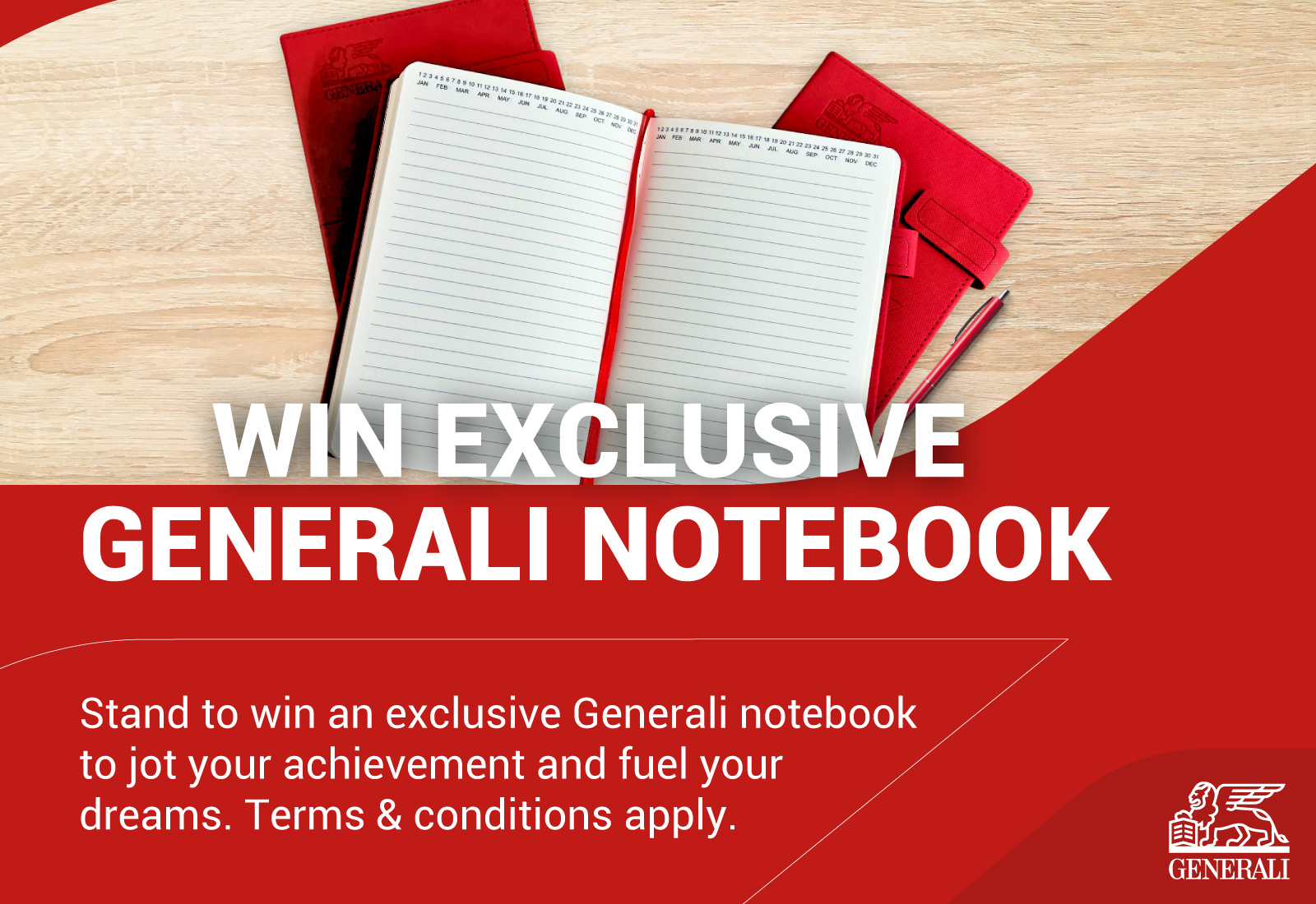 Generali Notebook Giveaway