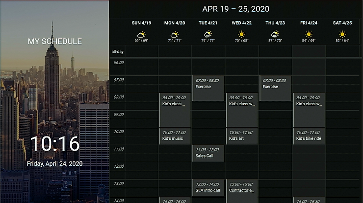 Google Workspace Integration for Digital Signage | Optisigns