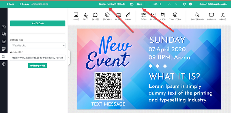 How to add QR Code to your Digital Signs | Optisigns