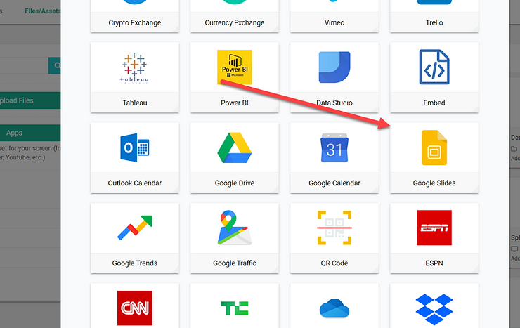 How to use Google Slides with OptiSigns Digital Signage | Optisigns