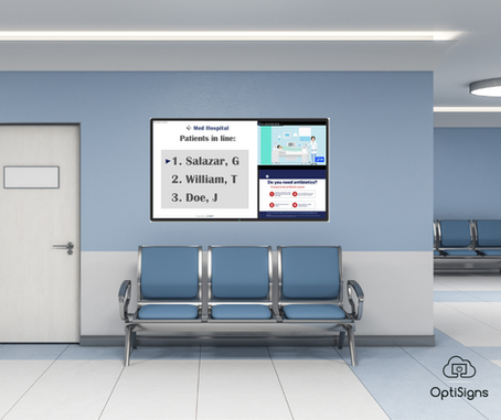 Reduce wait times with digital signage queue management in the ...