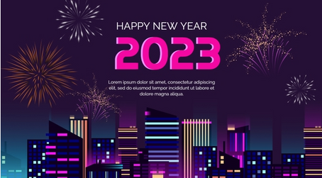 New Year’s free digital signage templates | OptiSigns