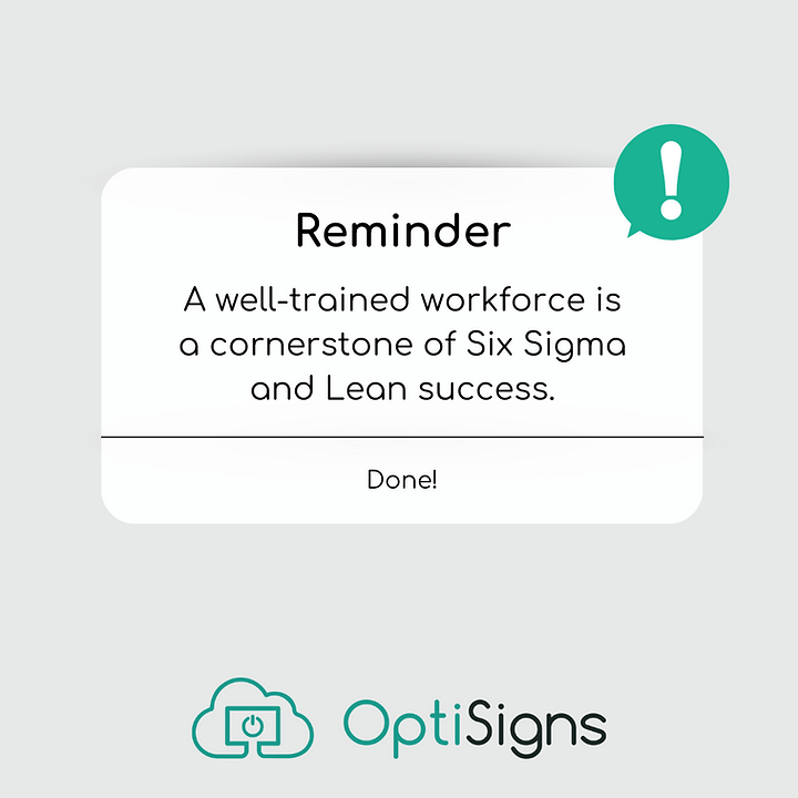 Digital Signage: Your Secret to Six Sigma, Lean, and Industry 4.0 ...