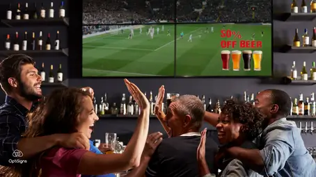 Monetize your screens with Live TV & Ads | OptiSigns