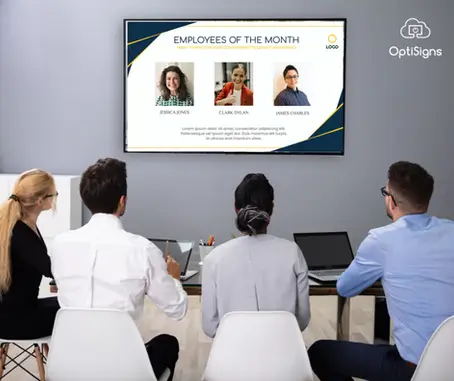 Use digital signage with Approval Workflow for the workplace ...