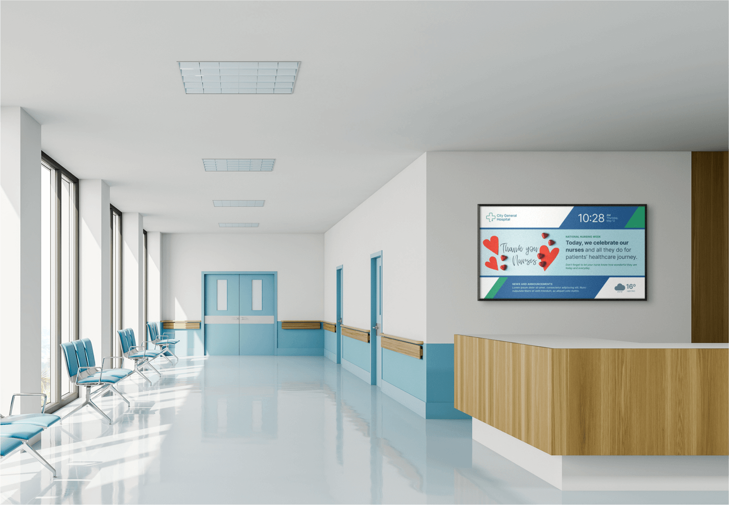Digital Signage for Healthcare | OptiSigns