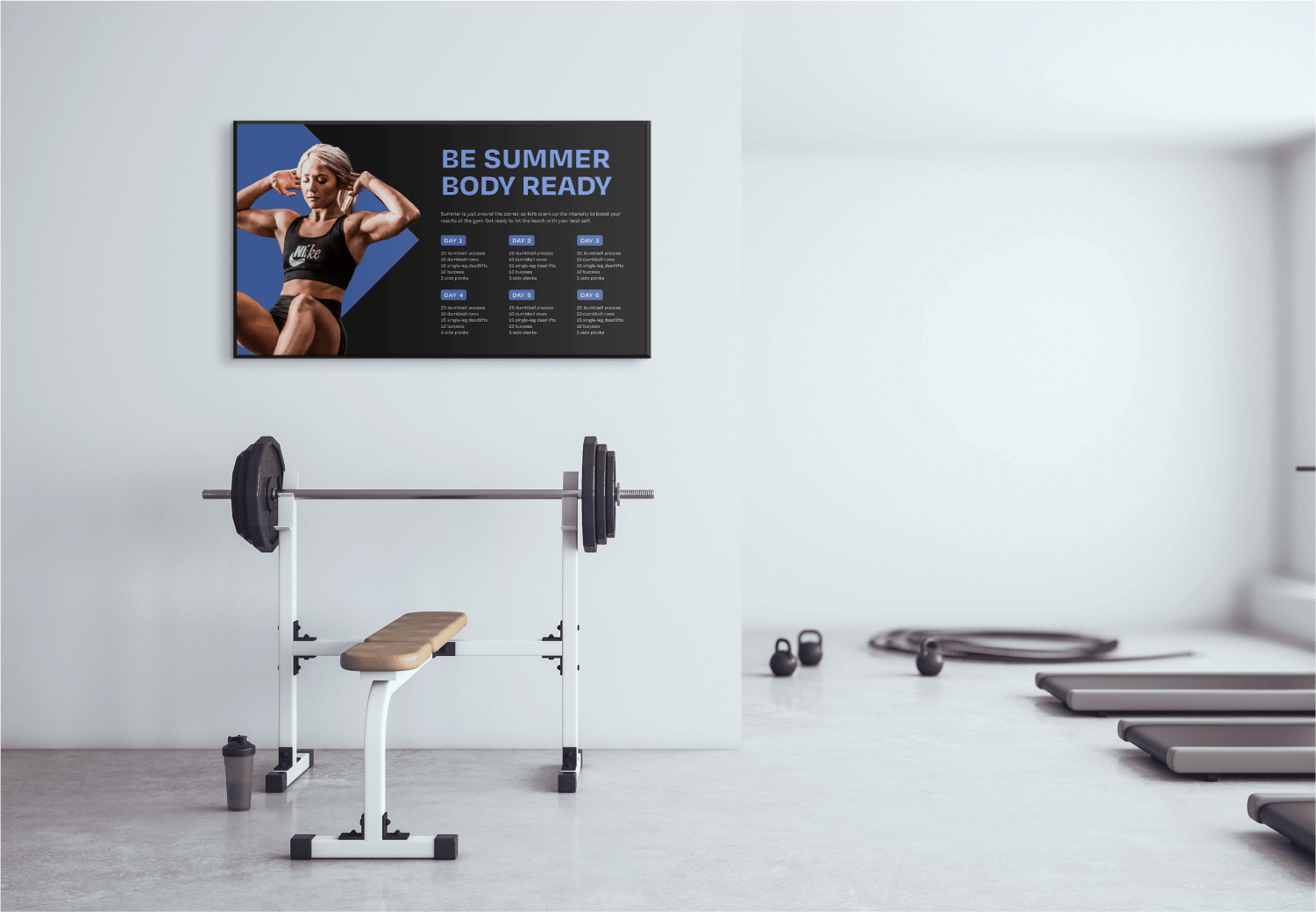 Digital Signage for Gyms & Fitness Centers | OptiSigns