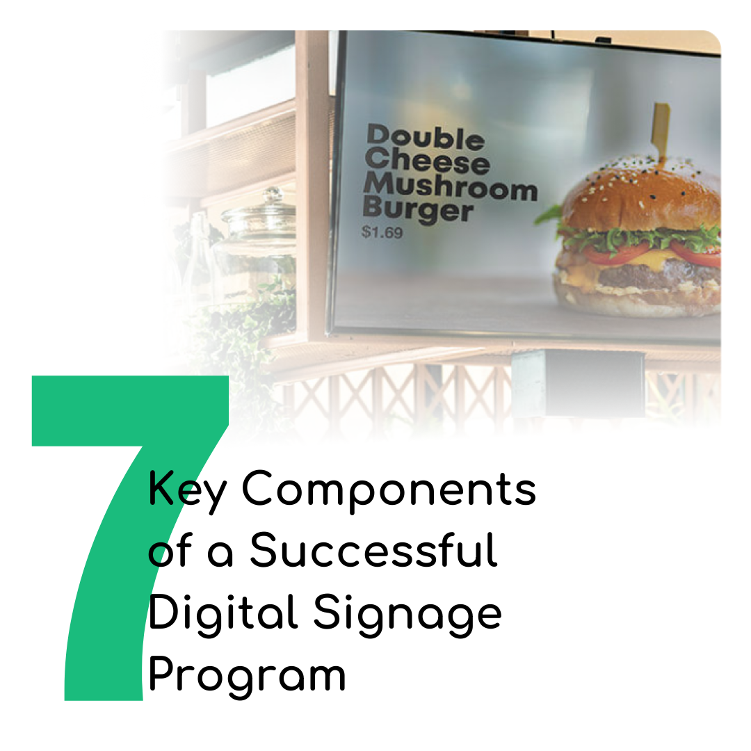 7 Key Components of a Successful Digital Signage Program | OptiSigns
