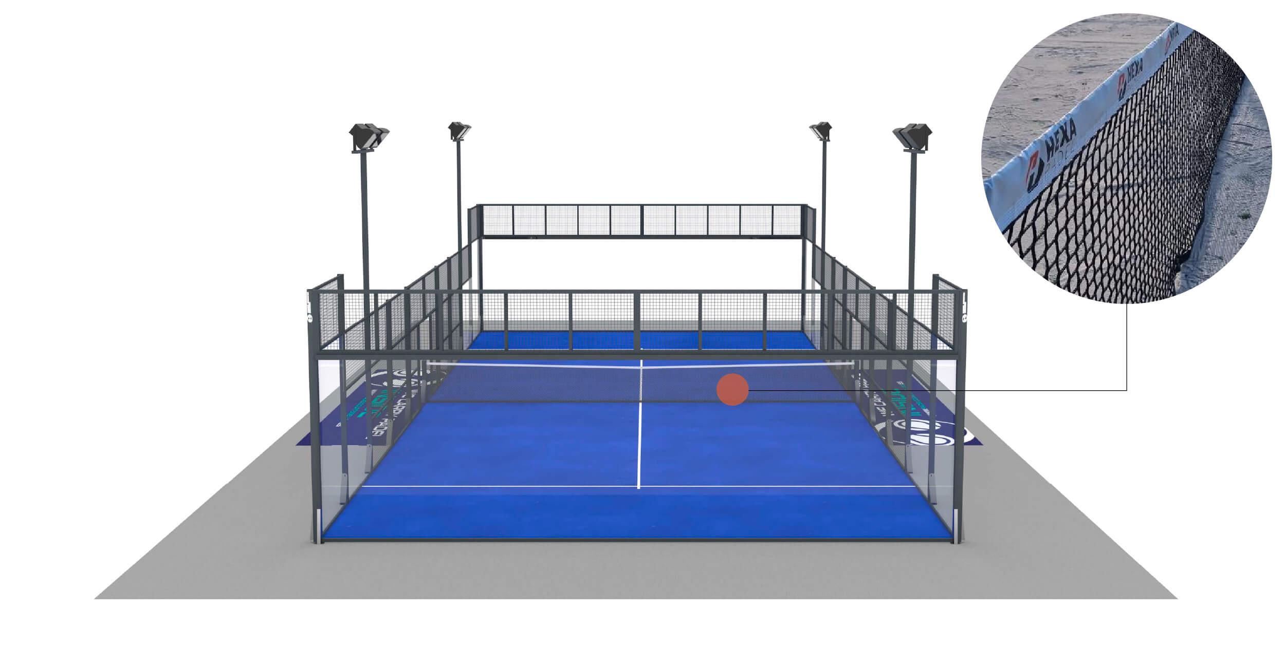 Hexa Padel | Panoramic Padel Courts