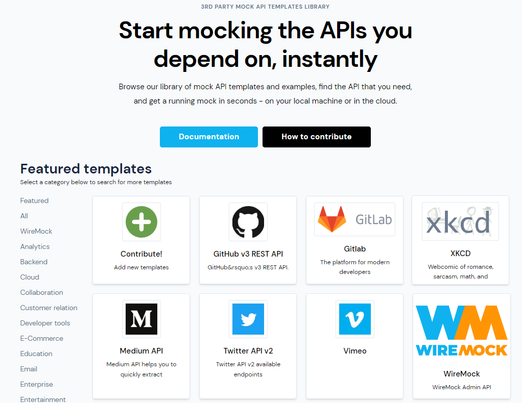 Introducing The Wiremock Api Templates Library