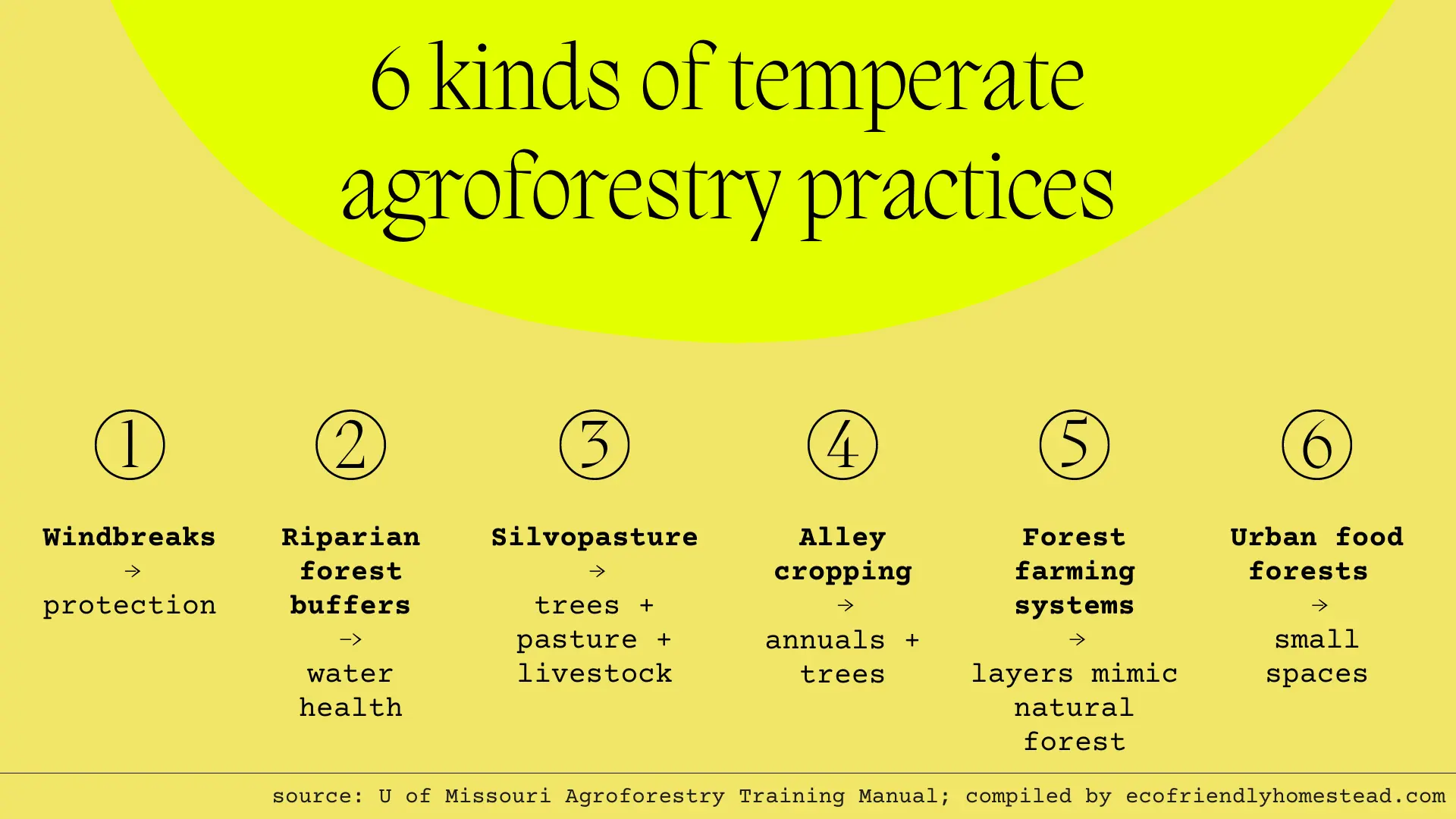 Regenerative No-Till Agriculture and Agroforestry: Complementary Practices