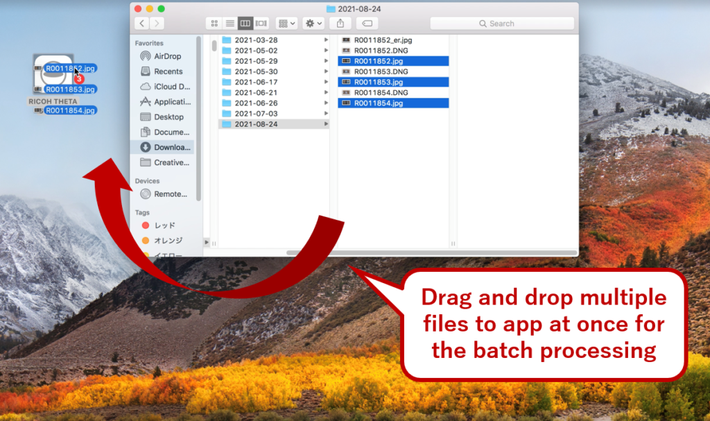 Update! Standalone app of RICOH THETA Stitcher for THETA Z1 is now ...