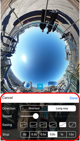 How to rotate 360-degree images to create animation video l RICOH360 Blog