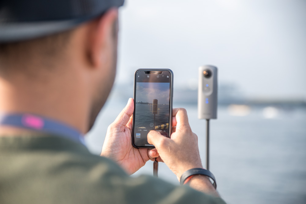 Let's make a 360-degree map with THETA l RICOH360 Blog