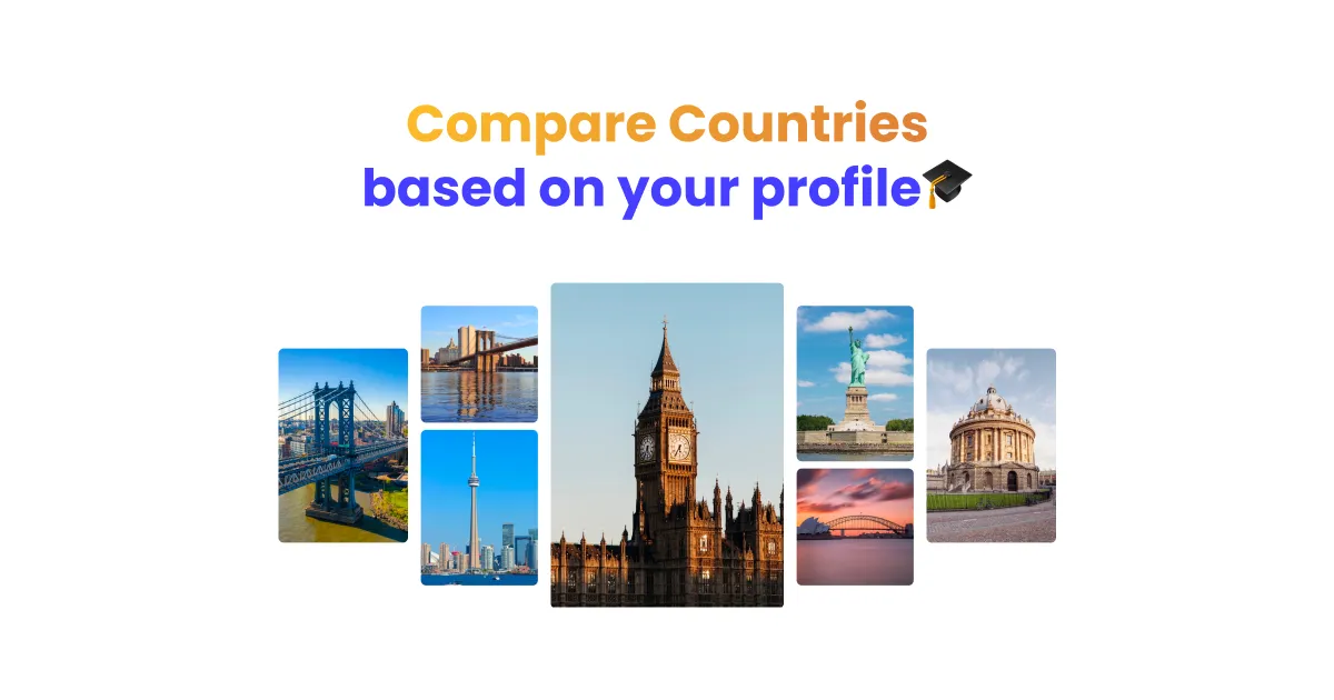 Compare Countries based on your profile 🎓
