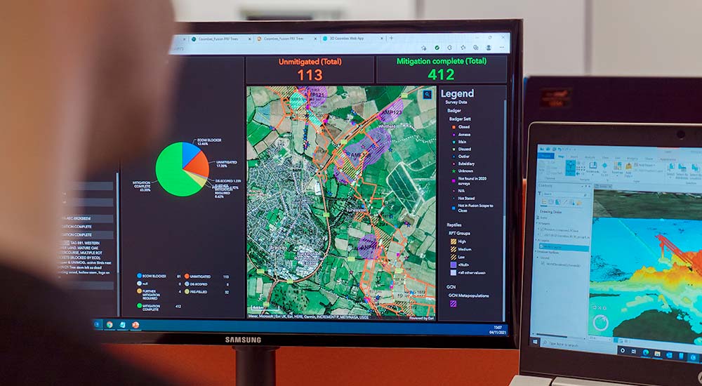 COOMBES - GIS Habitat Mapping