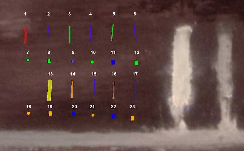 Test Range for Geophysical Sensors