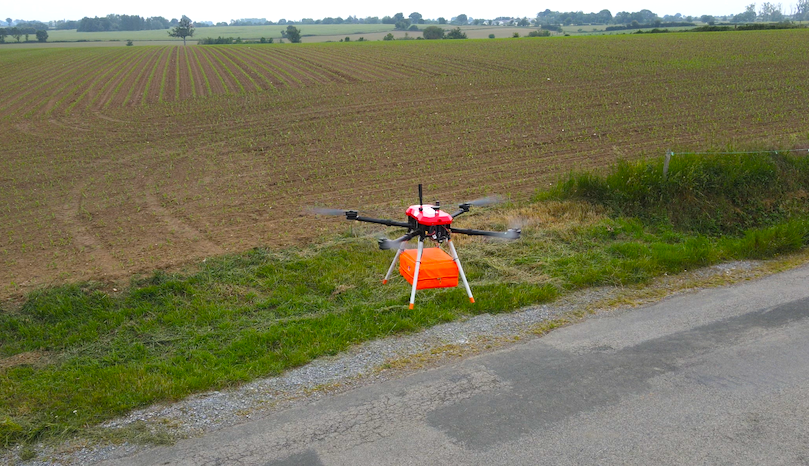 Detection of underground water distribution pipes by a UAV embedded GPR ...