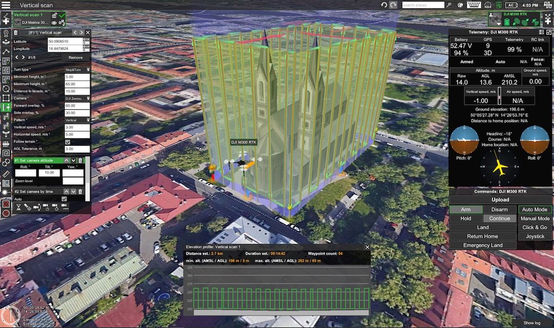 Application | Vertical inspections with automatic Vertical scan tool of ...