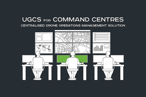 UgCS centralized drone management solution for Command centers