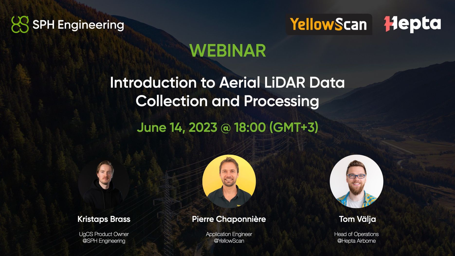 Webinar I Introduction to Aerial LiDAR Data Collection and Processing