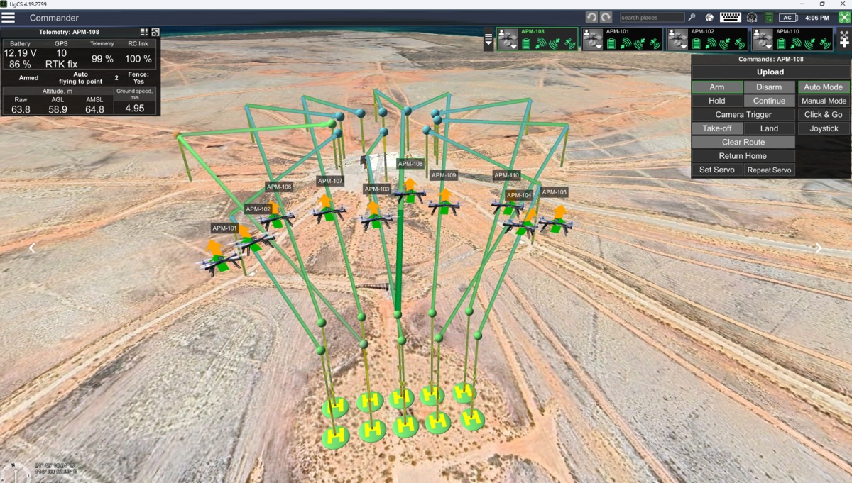 Advanced Anti-Drone System Testing with UgCS Commander