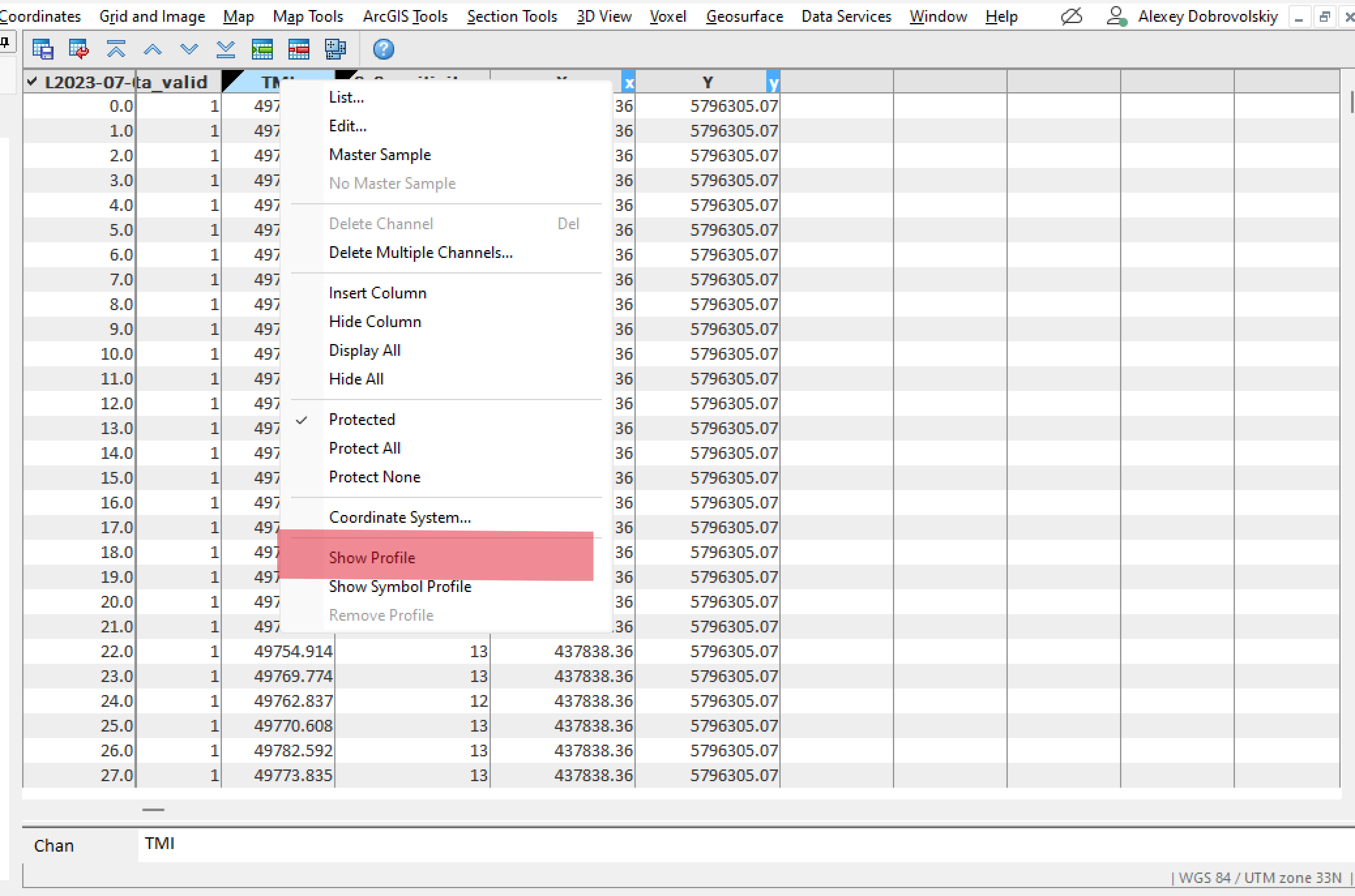 Magnetometer data processing using Oasis montaj: crash course
