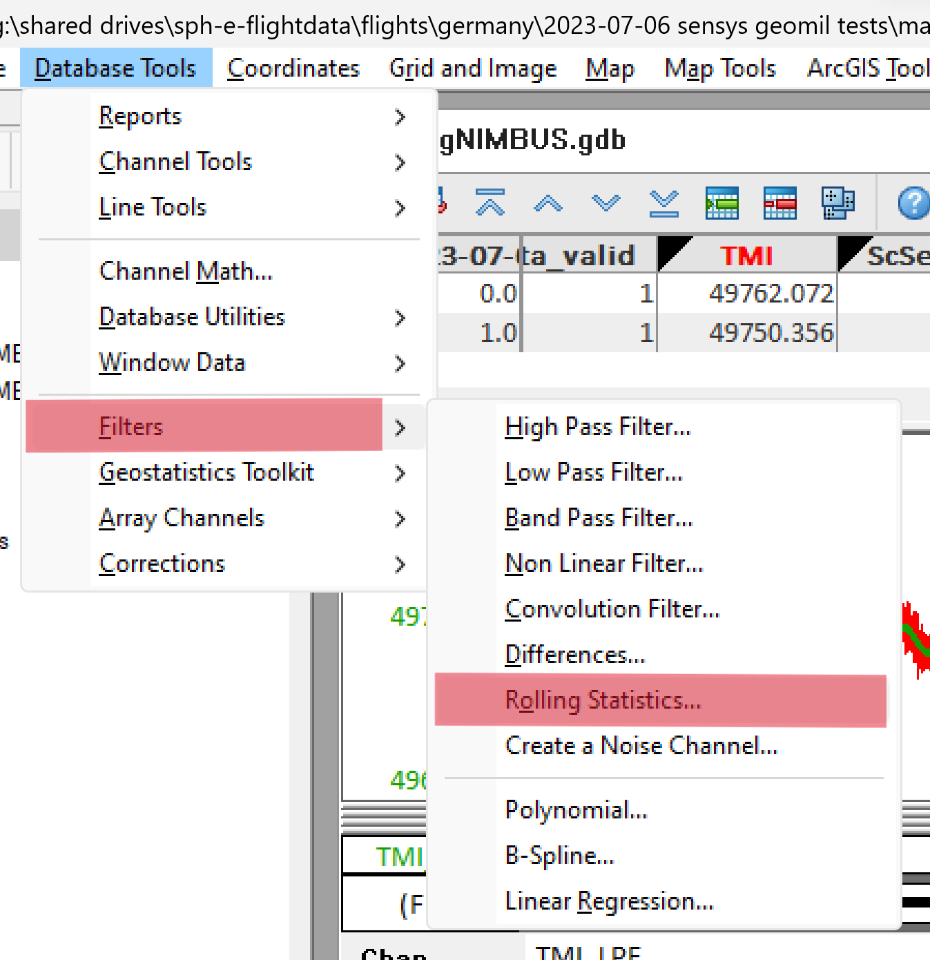 Magnetometer data processing using Oasis montaj: crash course