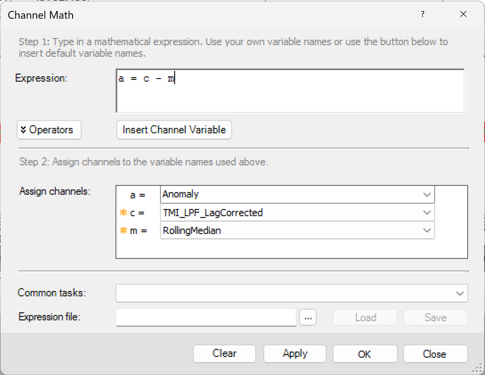 Magnetometer data processing using Oasis montaj: crash course