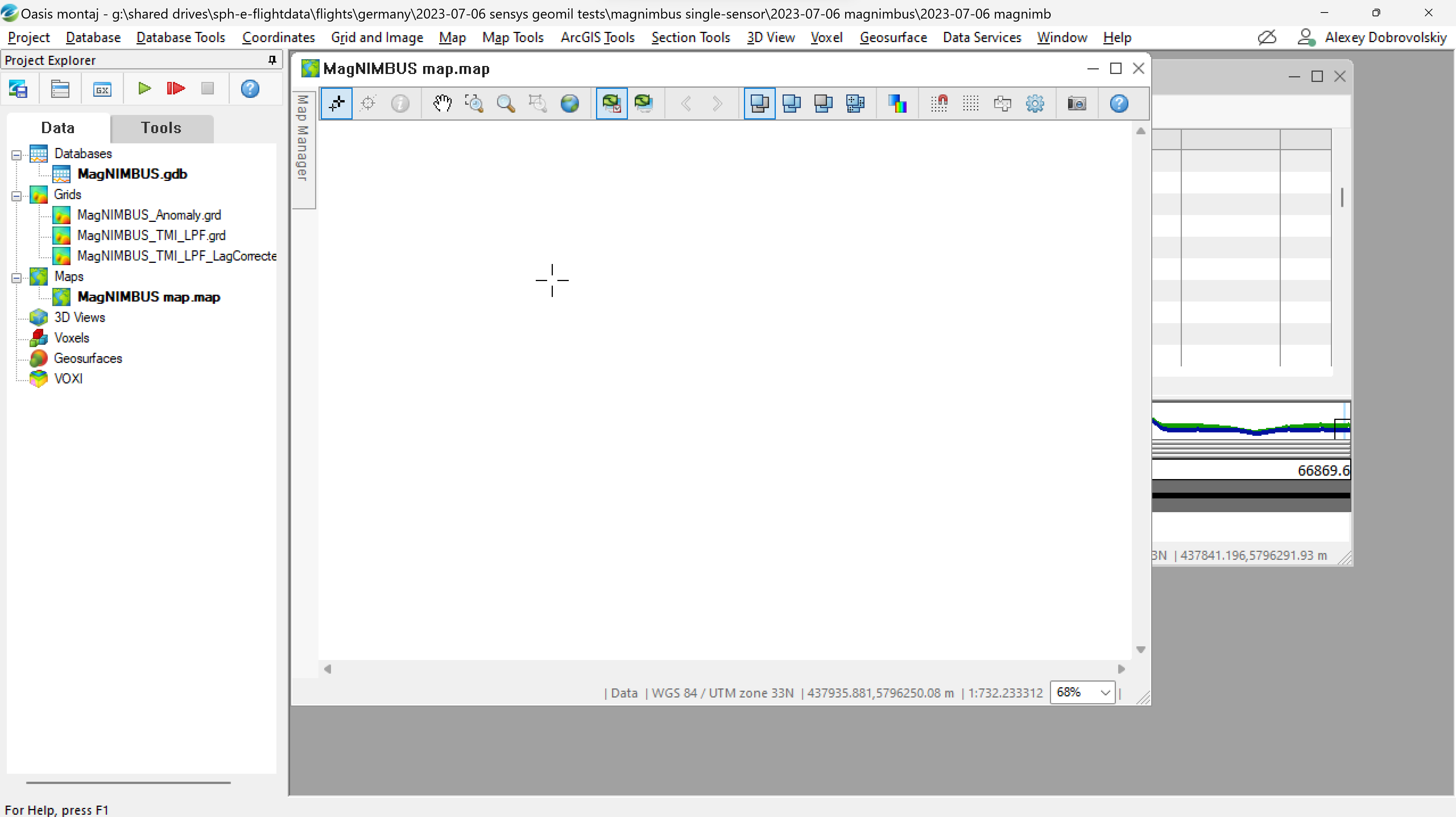 Magnetometer data processing using Oasis montaj: crash course