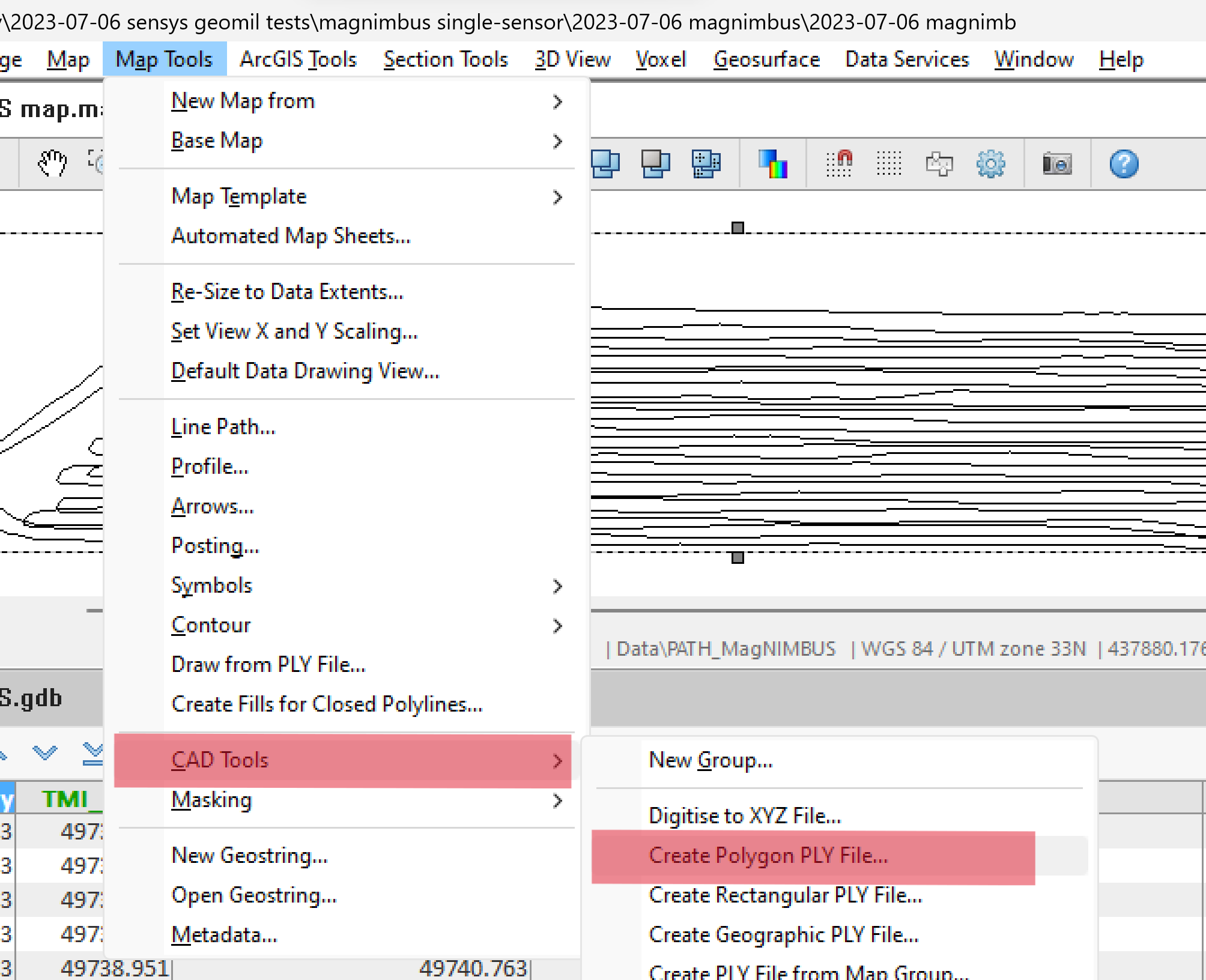 Magnetometer data processing using Oasis montaj: crash course