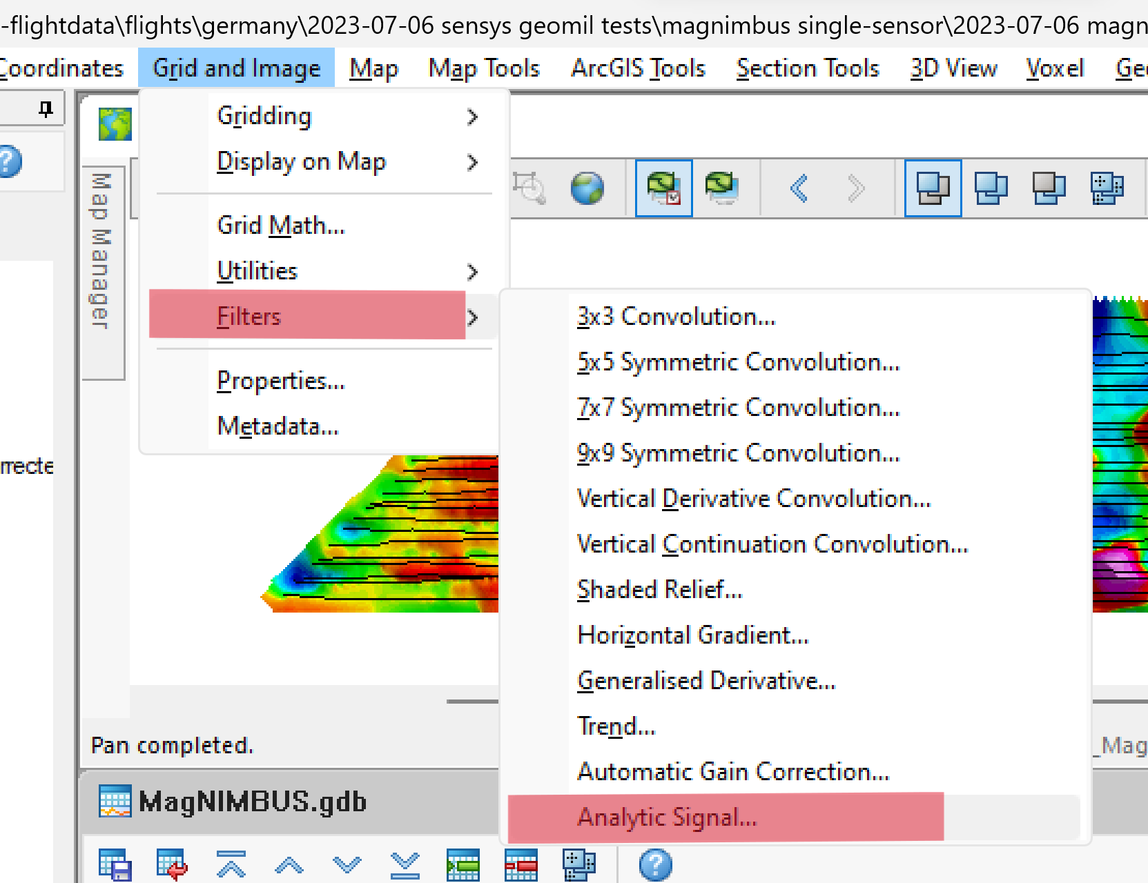 Magnetometer data processing using Oasis montaj: crash course