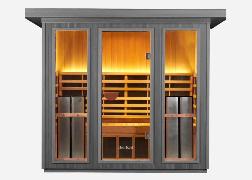 5 Person Clearlight® Sanctuary Outdoor Full Spectrum Sauna Europe | Clearlight® Saunas