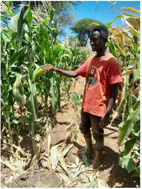 A Young Farmer's Triumph: Emmanuel's Journey to Self-Sufficiency