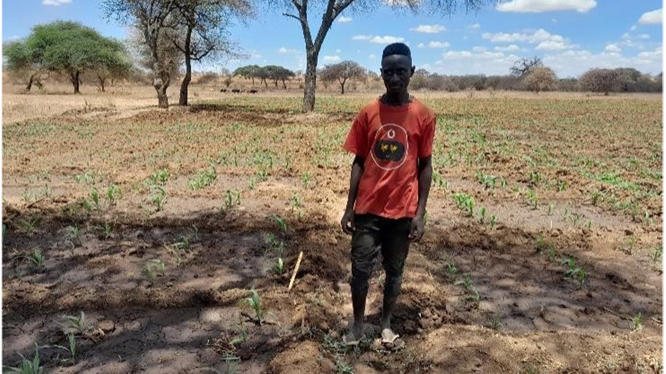 A Young Farmer's Triumph: Emmanuel's Journey to Self-Sufficiency