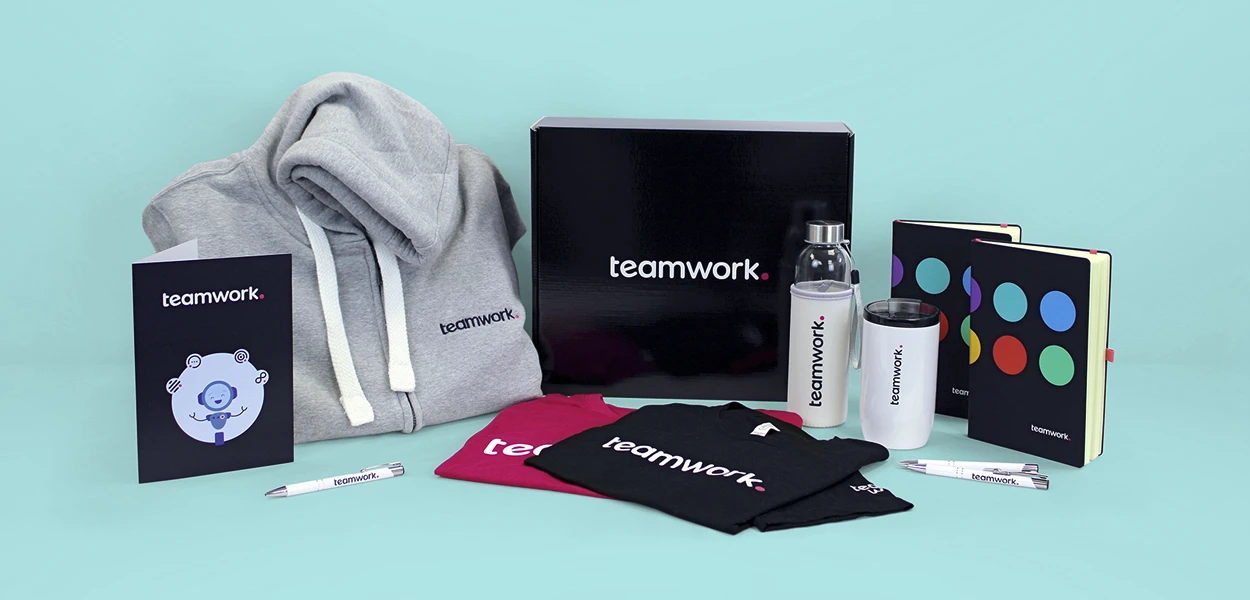 Teamwork: Streamlined Global New Hire Swag Packs | Case Study