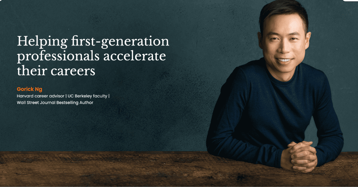 Expert Career Advisor | Gorick Ng