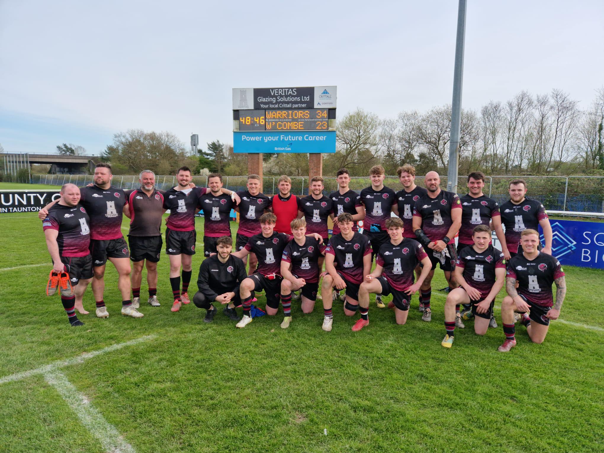 Taunton Warriors 34 Winscombe 23 | Taunton Rugby Club