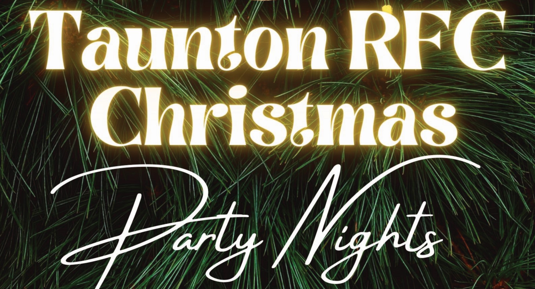 Taunton RFC Christmas Party Nights | Taunton Rugby Club