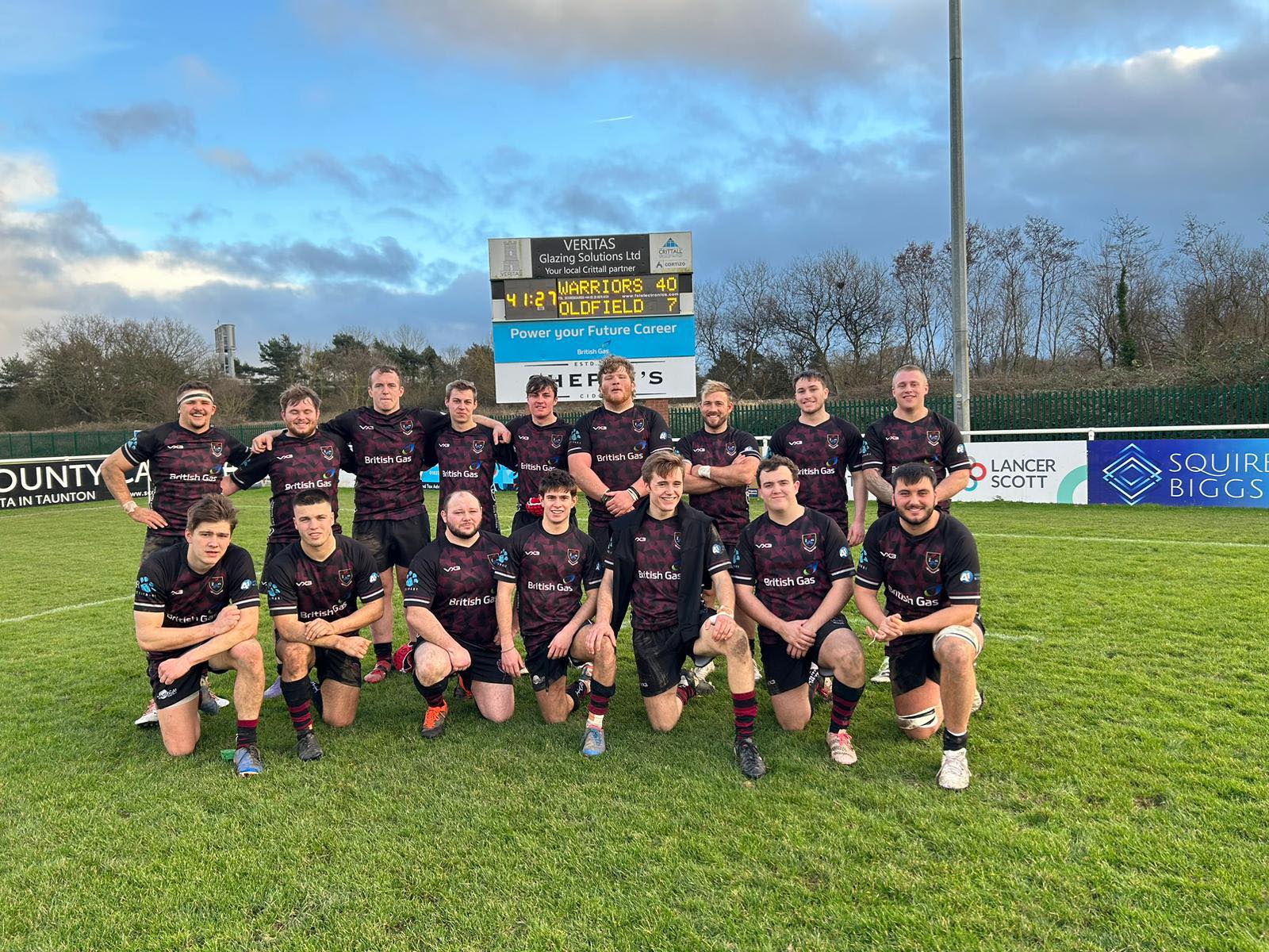 Taunton Warriors 40 Oldfield Old Boys 7 | Taunton Rugby Club