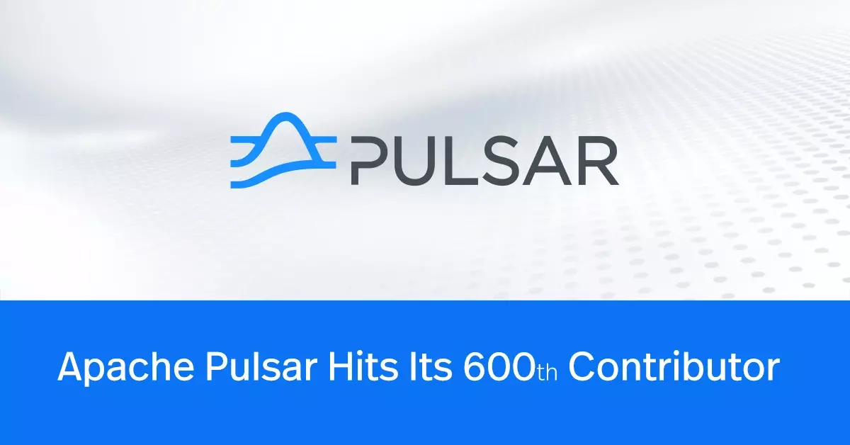 Apache Pulsar Hits Its 600th Contributor Streamnative 