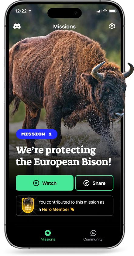 Restoring the planet, one mission at a time · Planet Wild