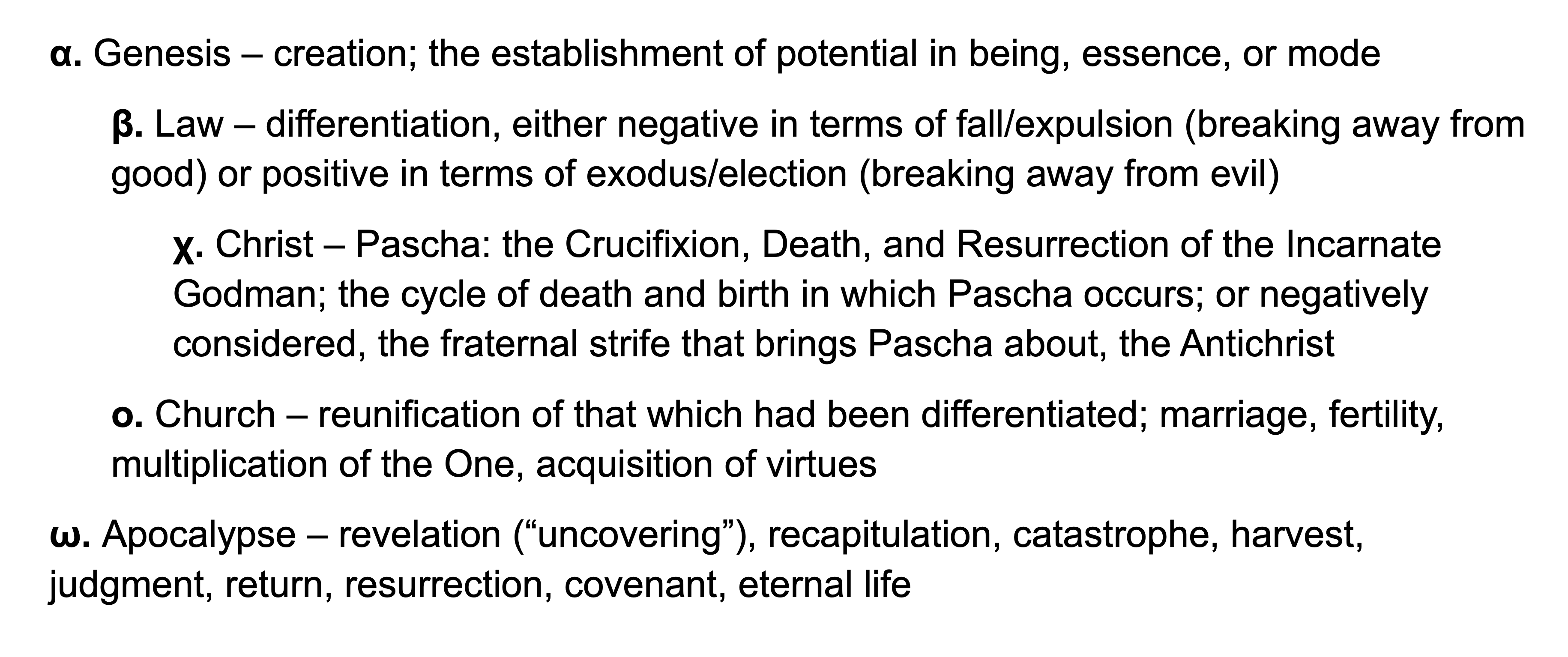 The Cosmic Chiasmus - The Symbolic World