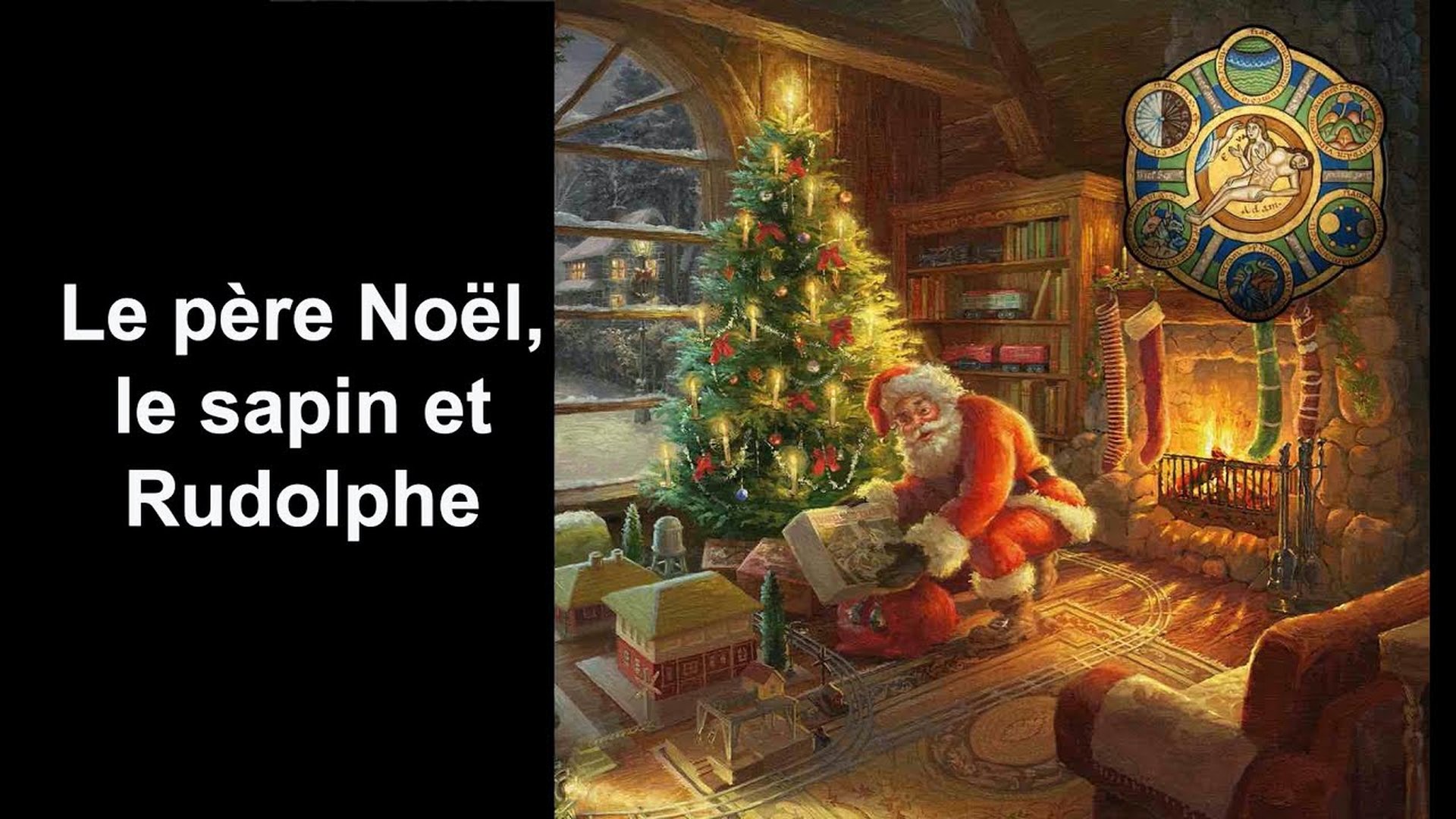Le père Noël, le sapin et Rudolphe - The Symbolic World
