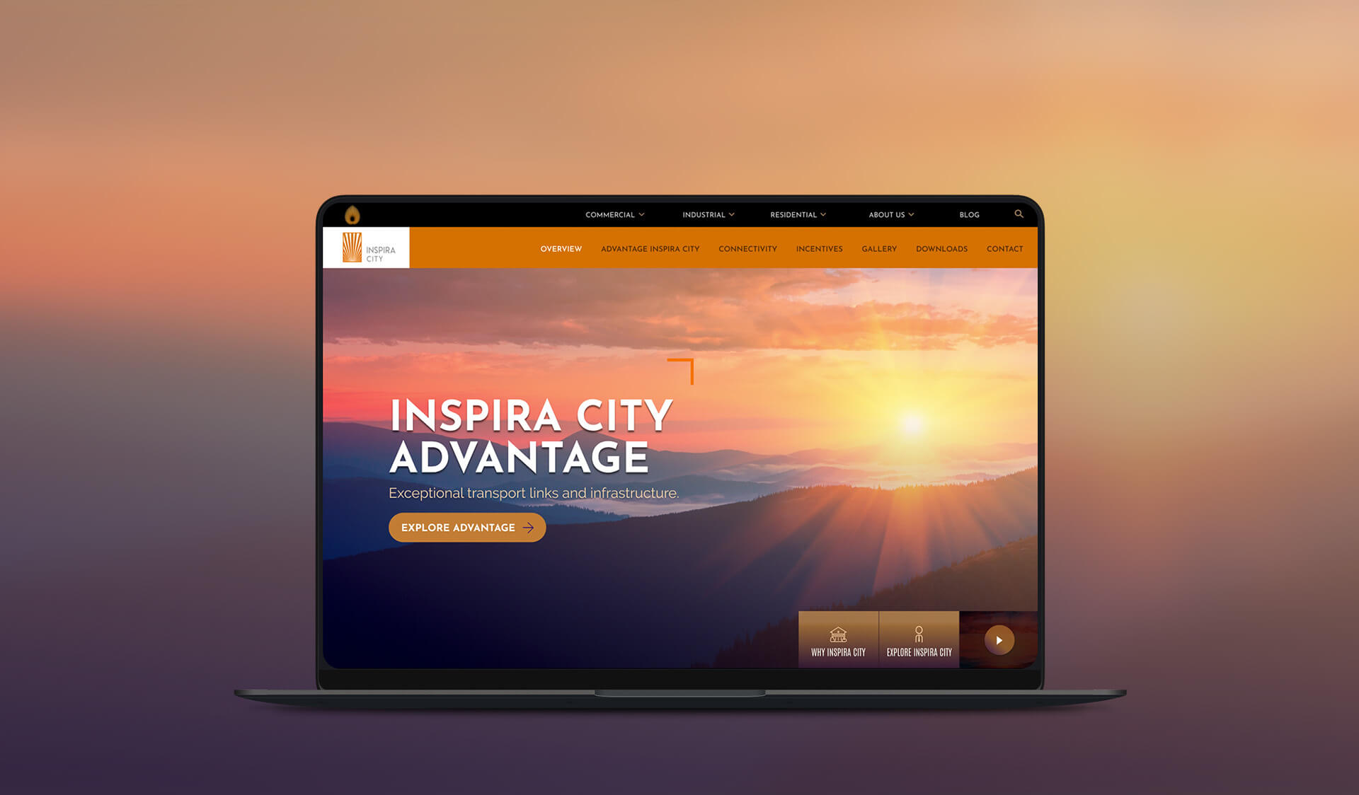 Inspira Realty new website design and developed by Parashift