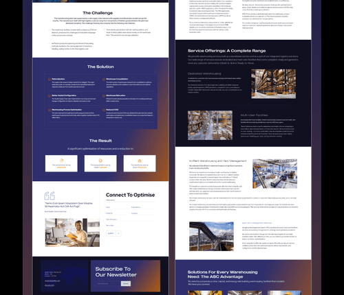 Apollo Supply Chain new website design and developed by Parashift