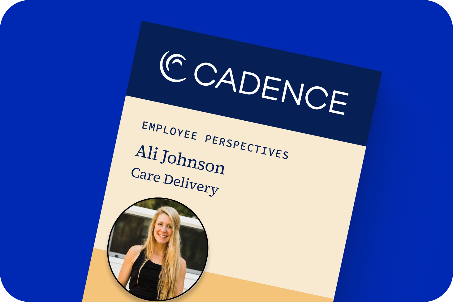 How Cadence senior enroller Ali Johnson found purpose working with ...