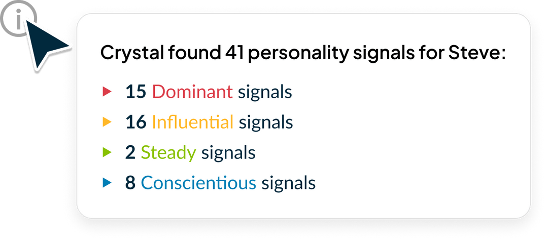 Crystal | The Personality Data Platform - DISC Personality Profiles for ...